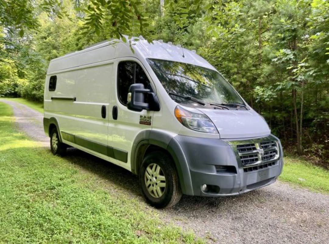 2017 Ram Promaster 156” High Roof – Used Class B Camper Vans